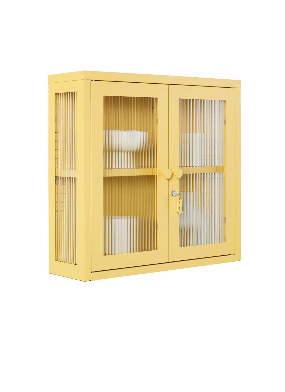 The Kit in Butter • Pale Yellow Wall-Mounted Cabinet • Mustard Made ...