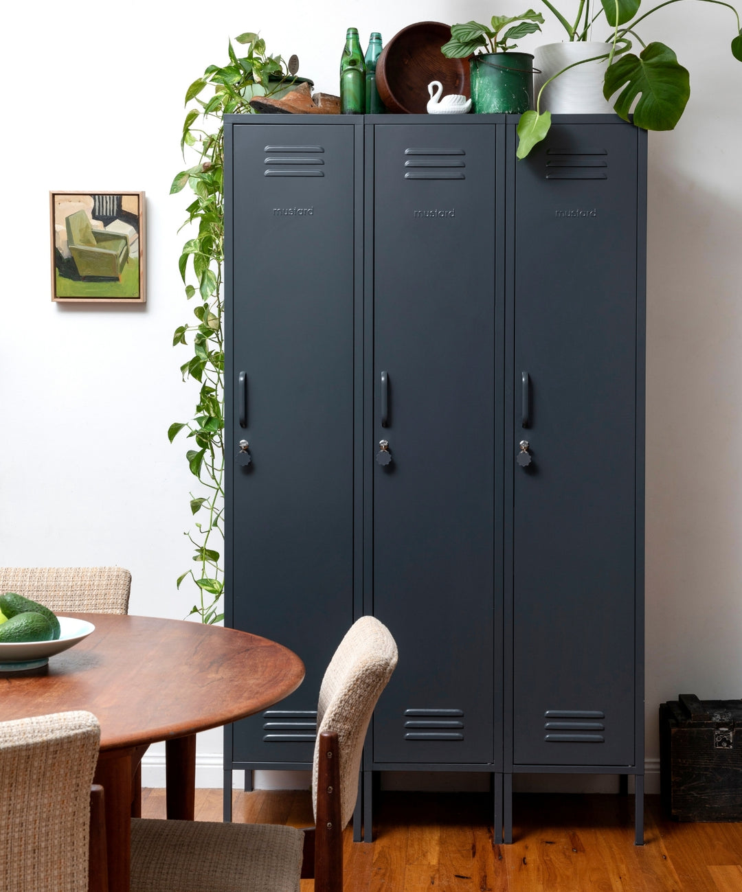 The Skinny in Slate • School Lockers • Slate Grey School Locker ...